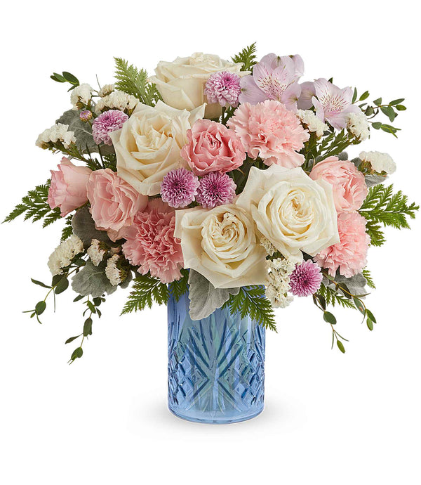 Teleflora Blue Belle Bouquet | Pesches Flowers & Garden Center