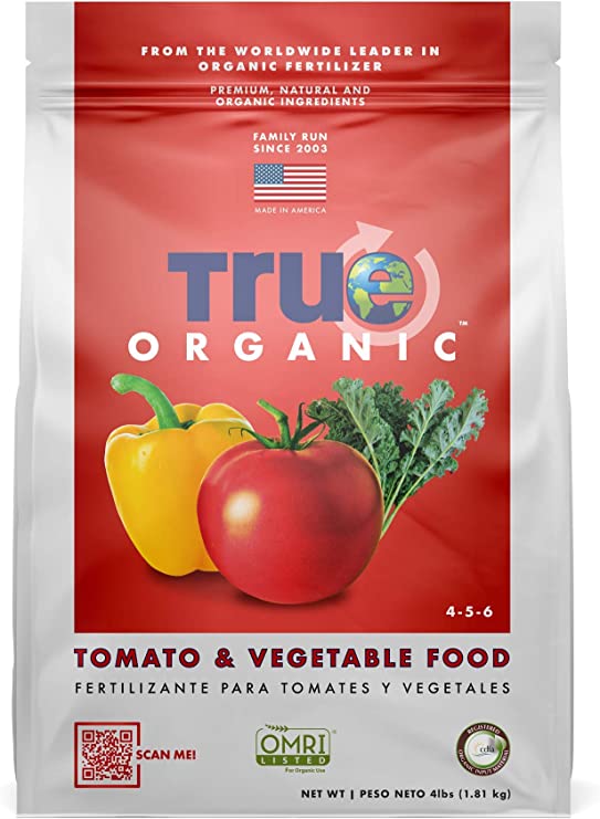 TRUE Organic Tomato & Vegetable Food 4-5-6 | Pesches Flowers & Garden ...