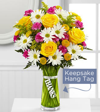 FTD Thanks Bouquet | Pesches Flowers & Garden Center