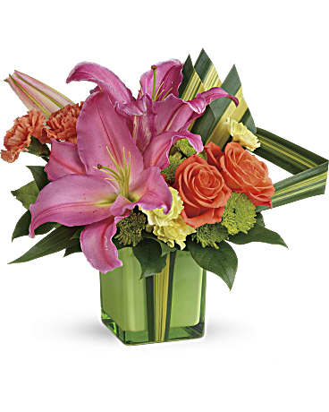 Teleflora Color Me Cute Bouquet | Pesches Flowers & Garden Center
